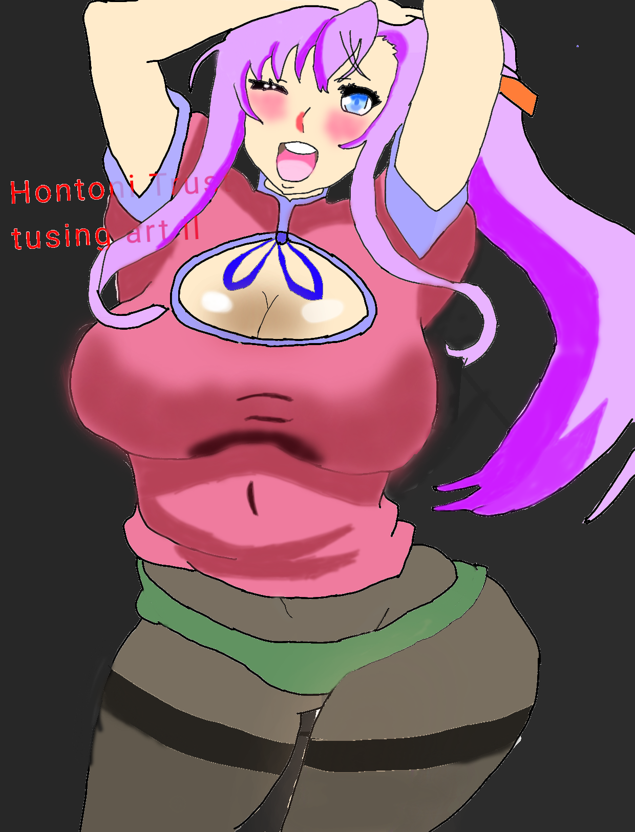 Haruko ayama from makenki - ibisPaint