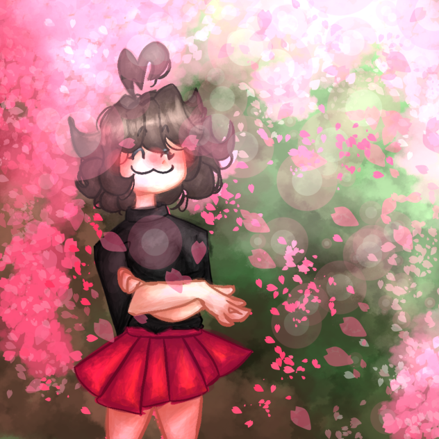Cherry blossoms - ibisPaint