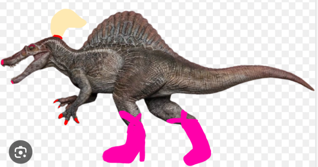 spinosaurus but it's Taylor Swift.. - ibisPaint