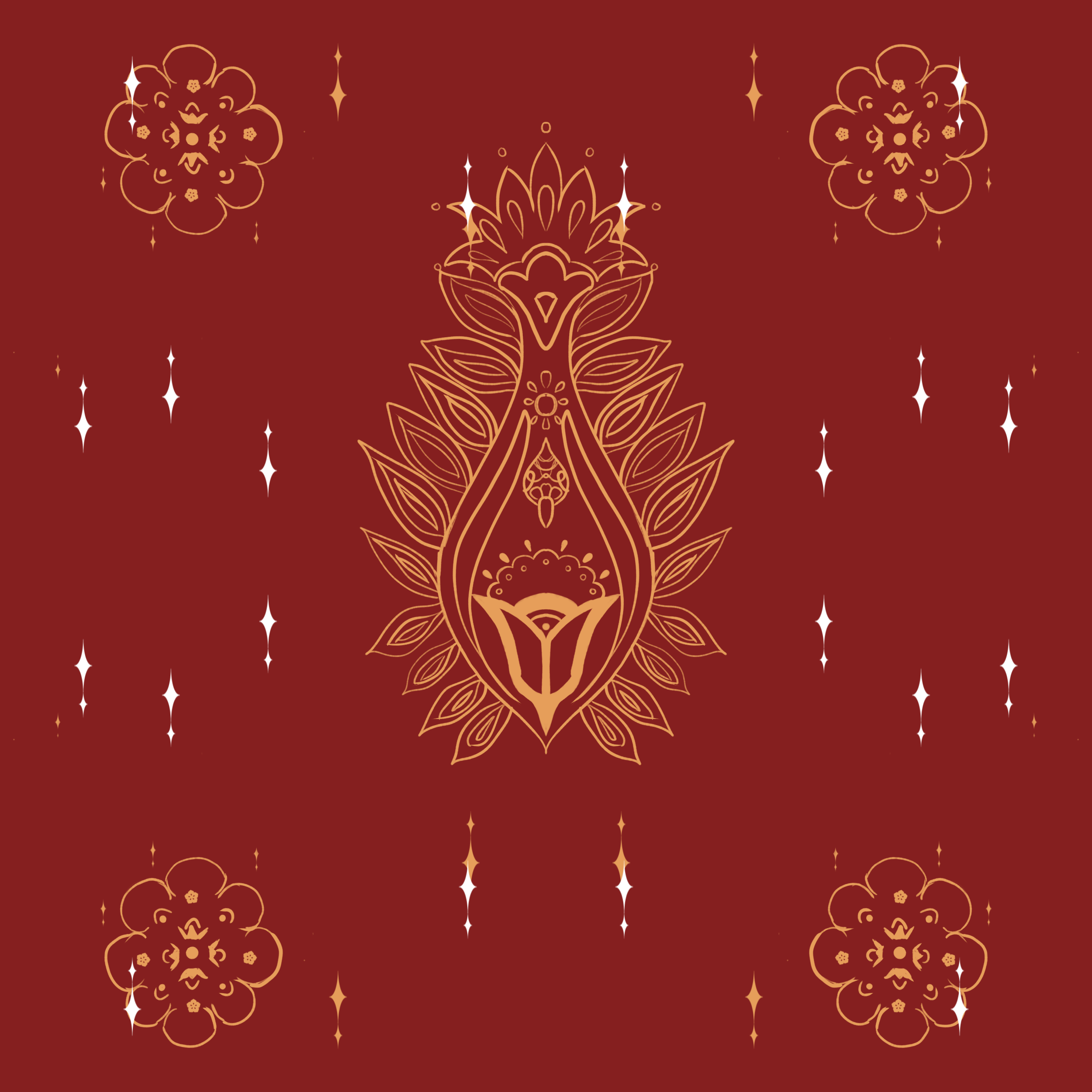 indian Traditional pattern - ibisPaint