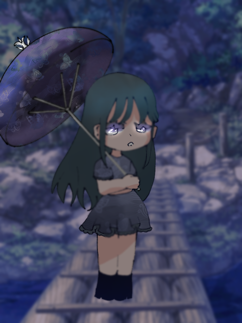 parasol lady - ibisPaint