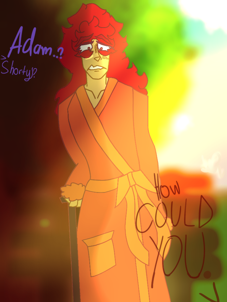 CRIPPLED ADAM HALLUCINATING - ibisPaint