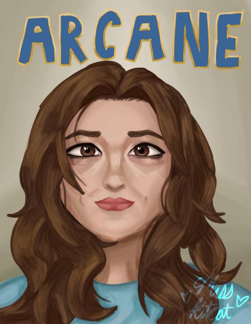 Myself in Arcane - ibisPaint