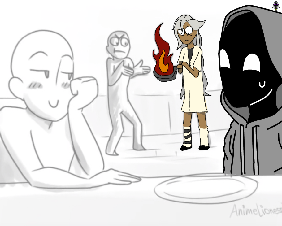 Cooking accident collab - ibisPaint