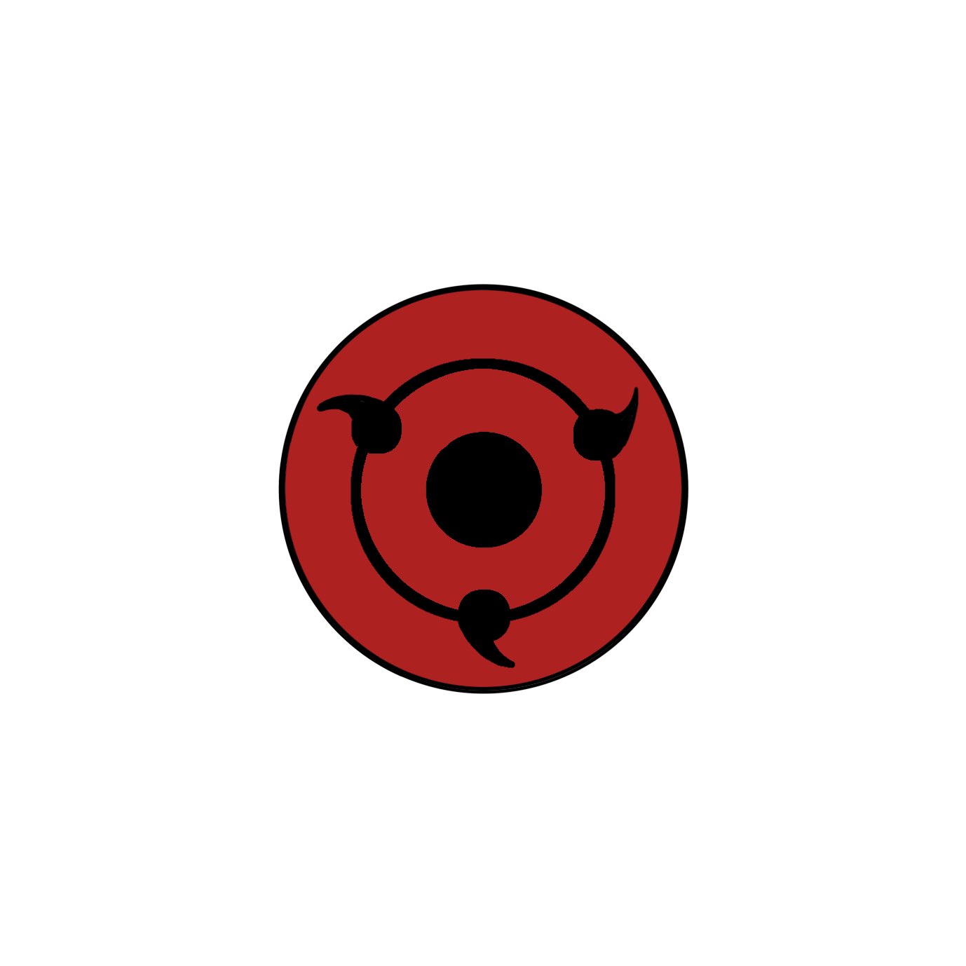 Triple Tomoe Sharingan - ibisPaint