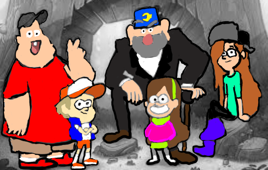 Super Gravity Falls - ibisPaint