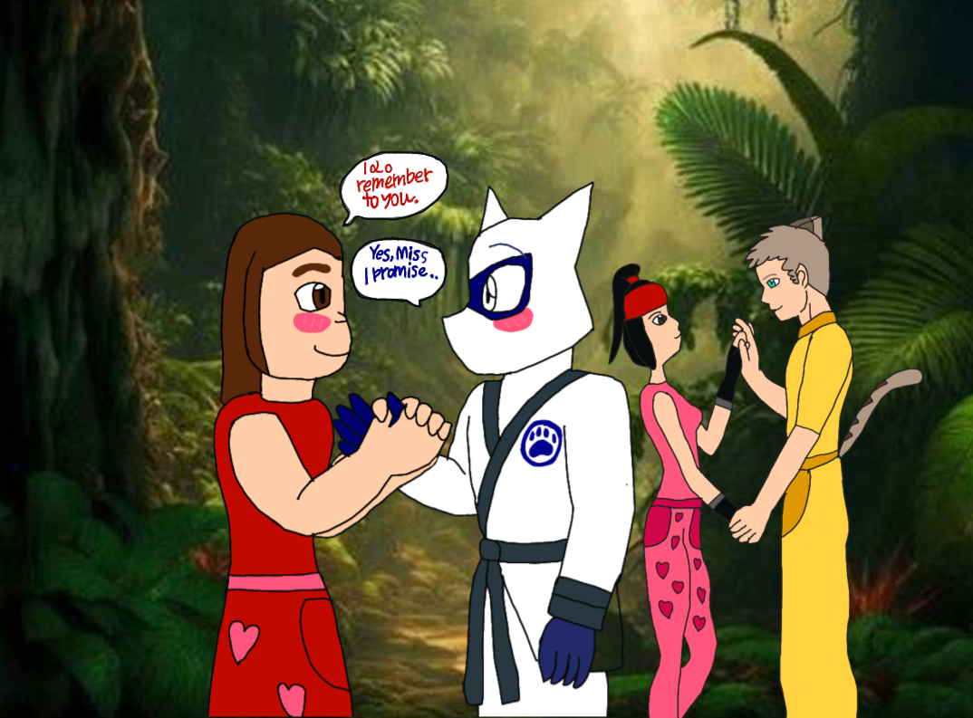 Wendy & Suzume Pantaro & Neeko Jungle. - ibisPaint