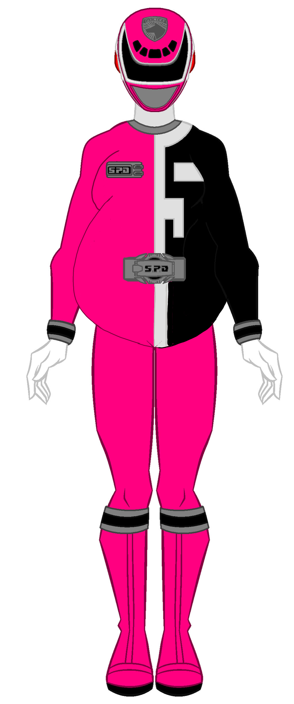 Power Rangers S.P.D Fat - ibisPaint