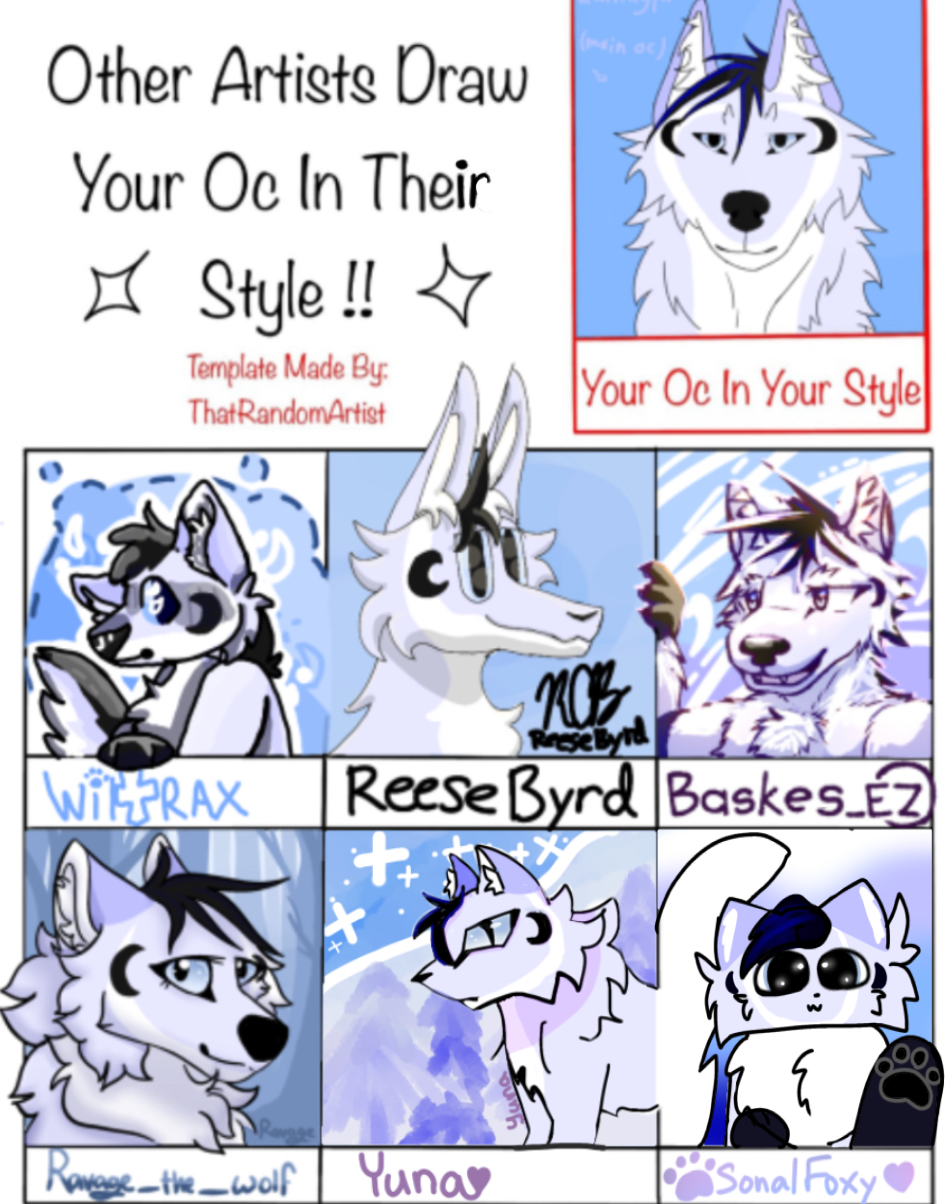 Collab DTIYS with Howling Wolfie! 🐺🐾 - ibisPaint