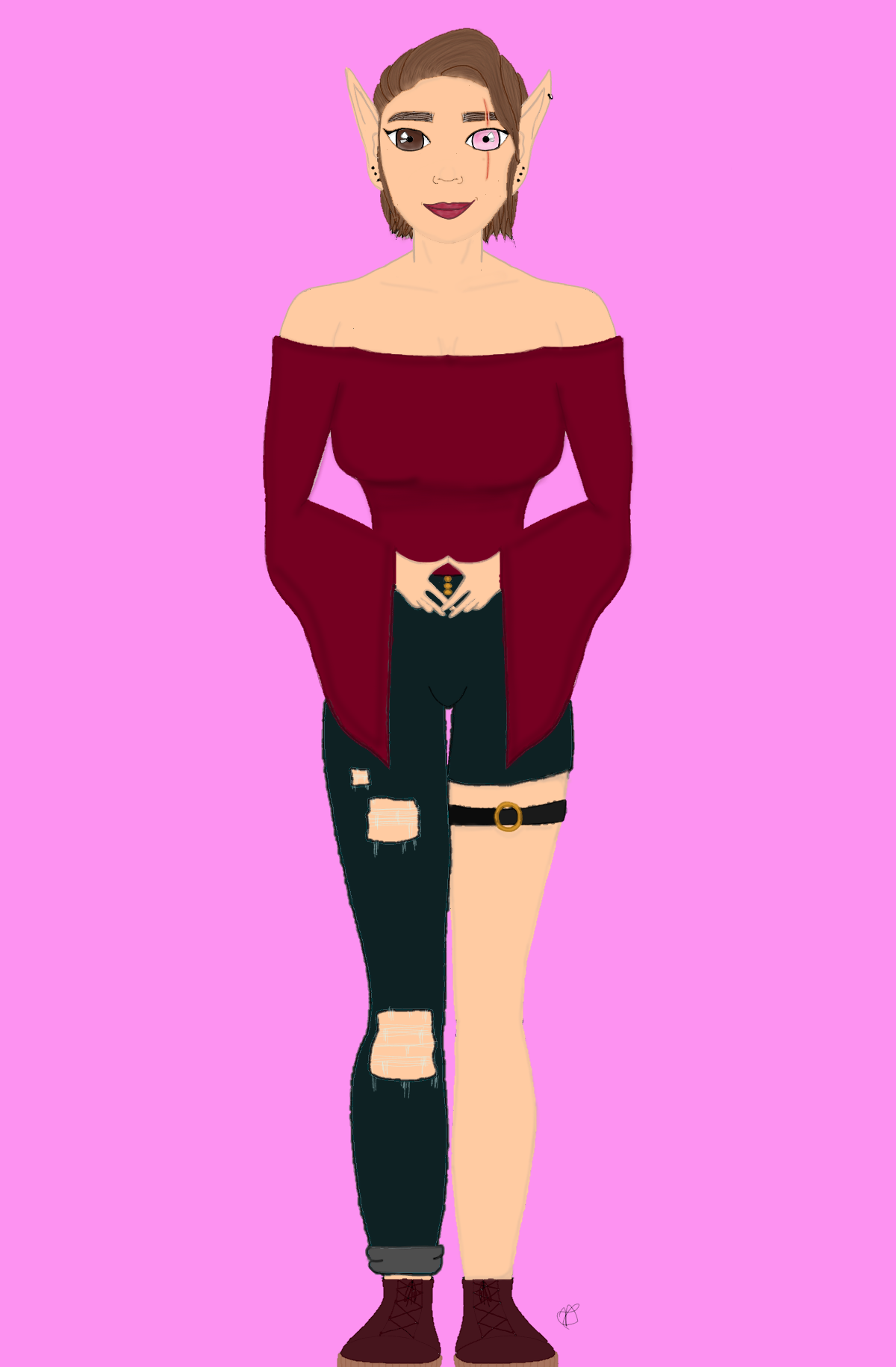 oc Skyler Petridis - ibisPaint