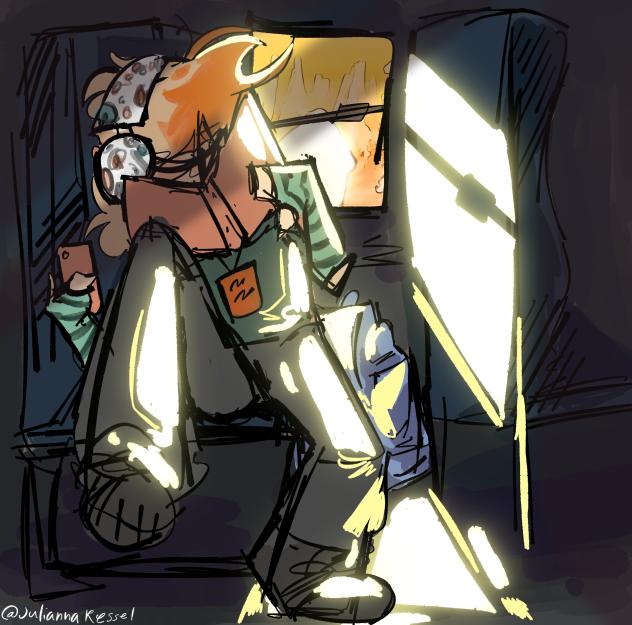 Animation process - ibisPaint