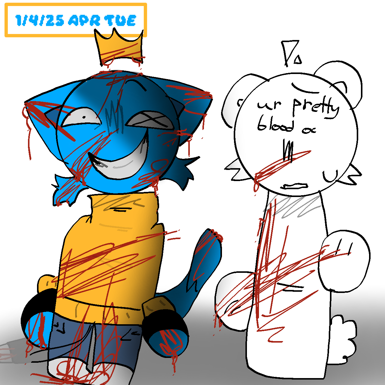 Pretty blood oc collab - ibisPaint