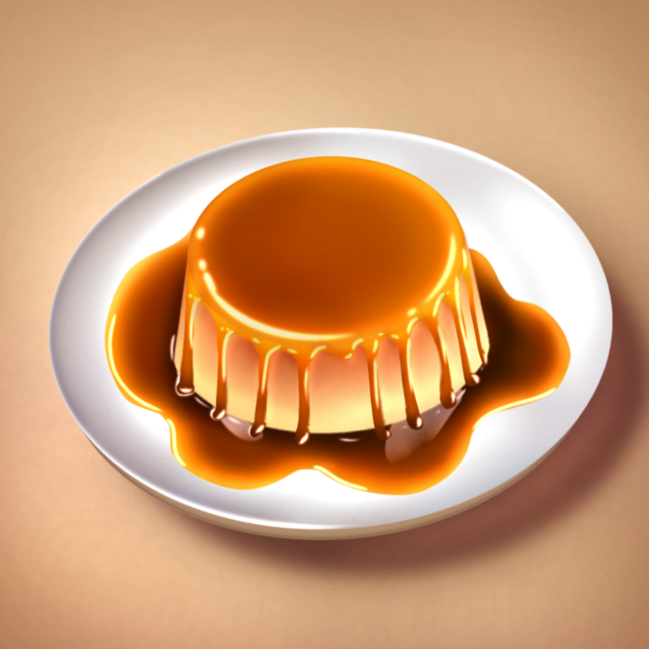 Crème Caramel 🍮 - ibisPaint