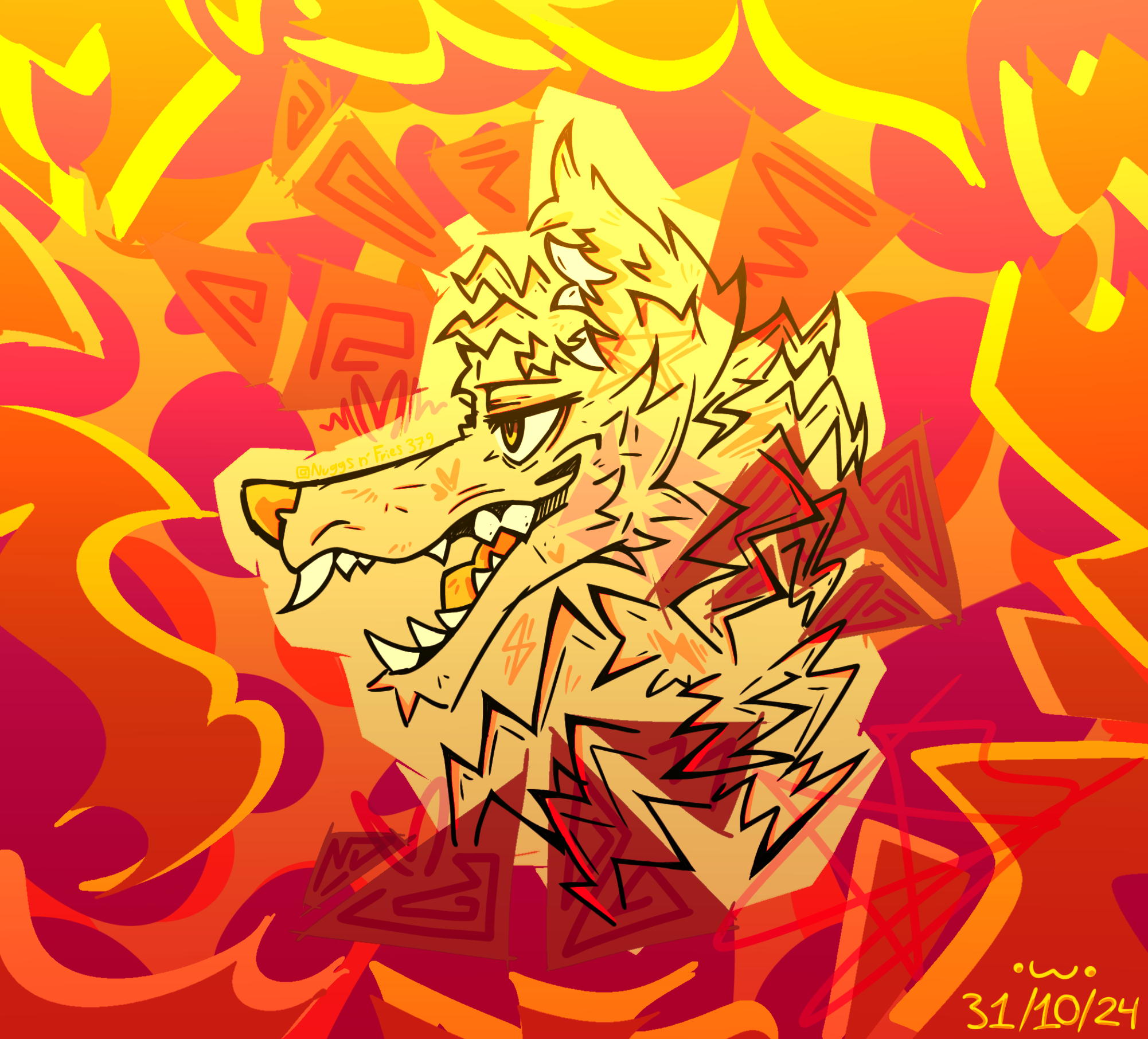 🔥💥Explosive Thunder⚡️🌩 - ibisPaint