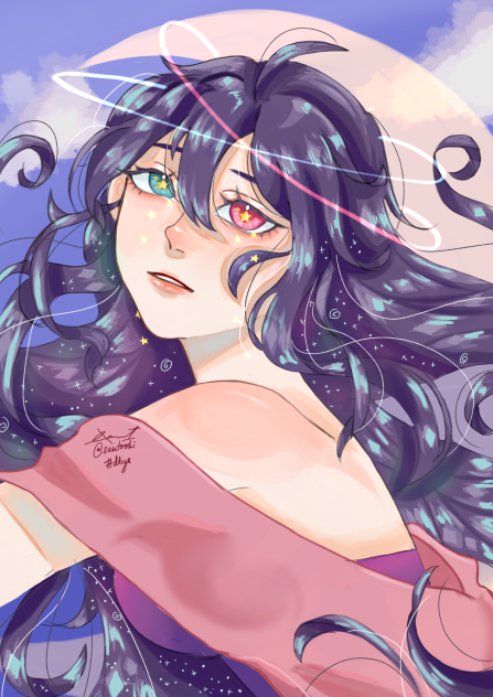 Starry Tears @b00py_ - ibisPaint