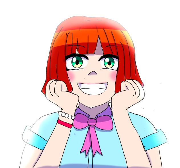 Redhead girl - ibisPaint