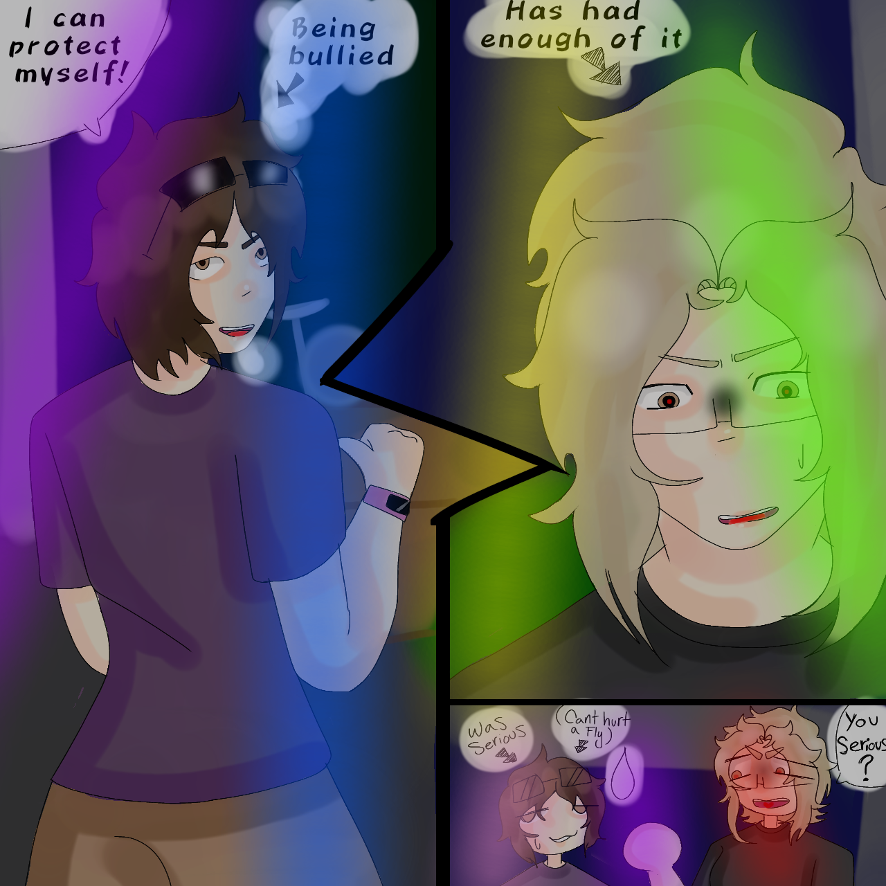 I can protect myself! 🙄 - ibisPaint