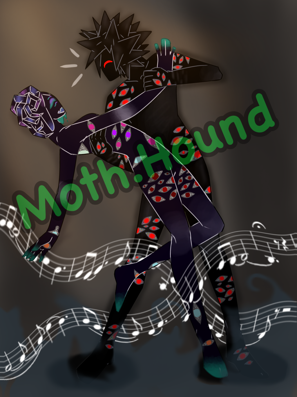 Dancing with a friend - ibisPaint