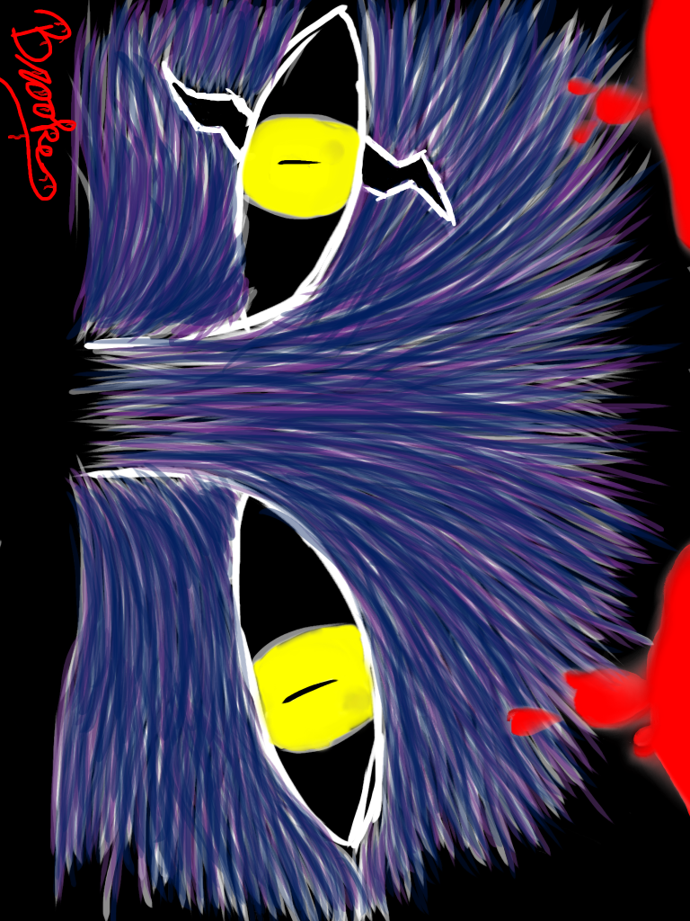 midnight cat - ibisPaint