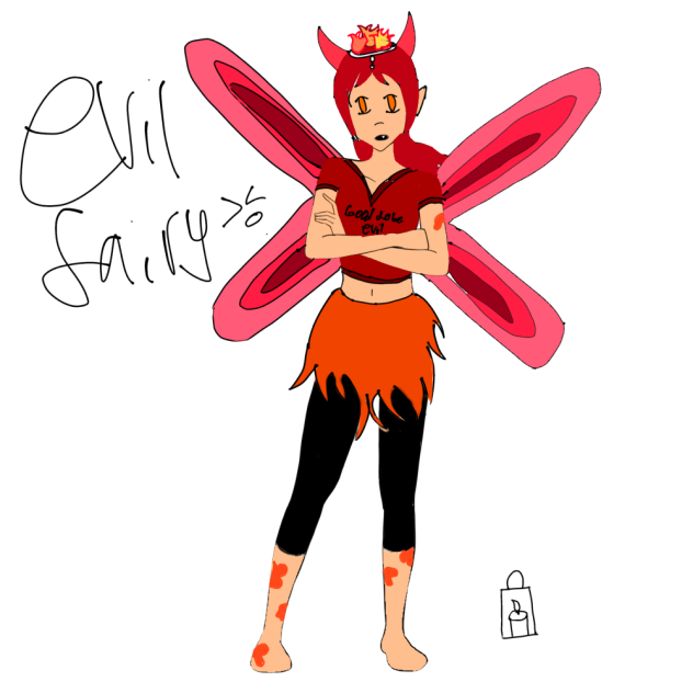 Evil fairy - ibisPaint