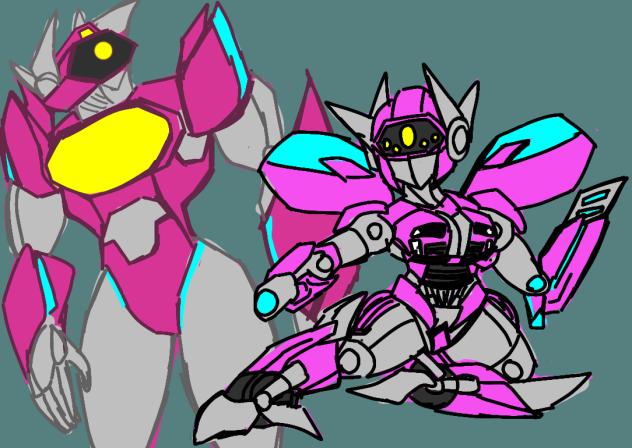 shockwave y su hija - ibisPaint