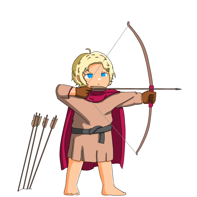 Long bow Scotlandia - ibisPaint