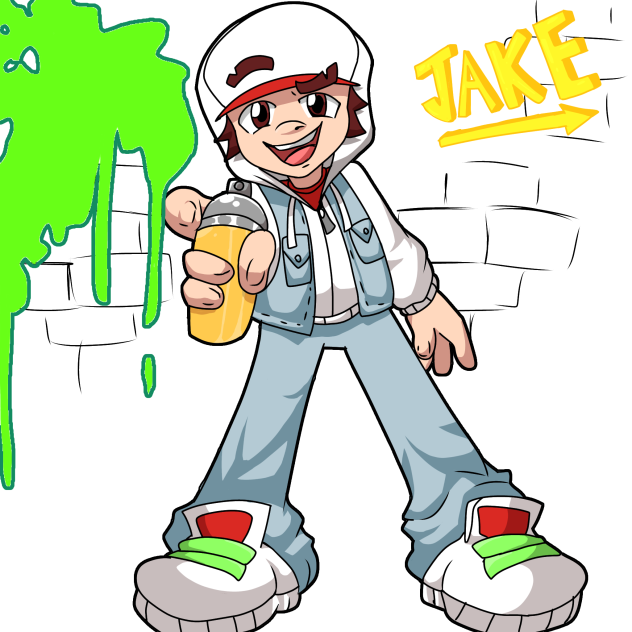Jake - Subway surfers - ibisPaint