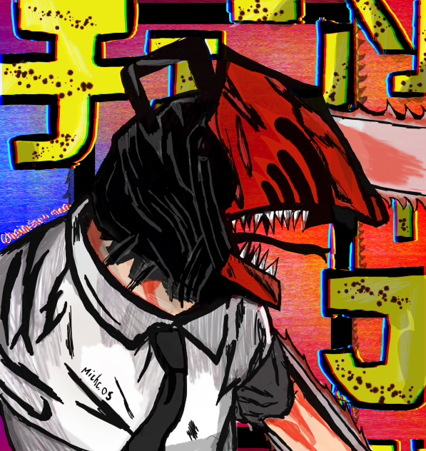 Chainsaw Denji - ibisPaint