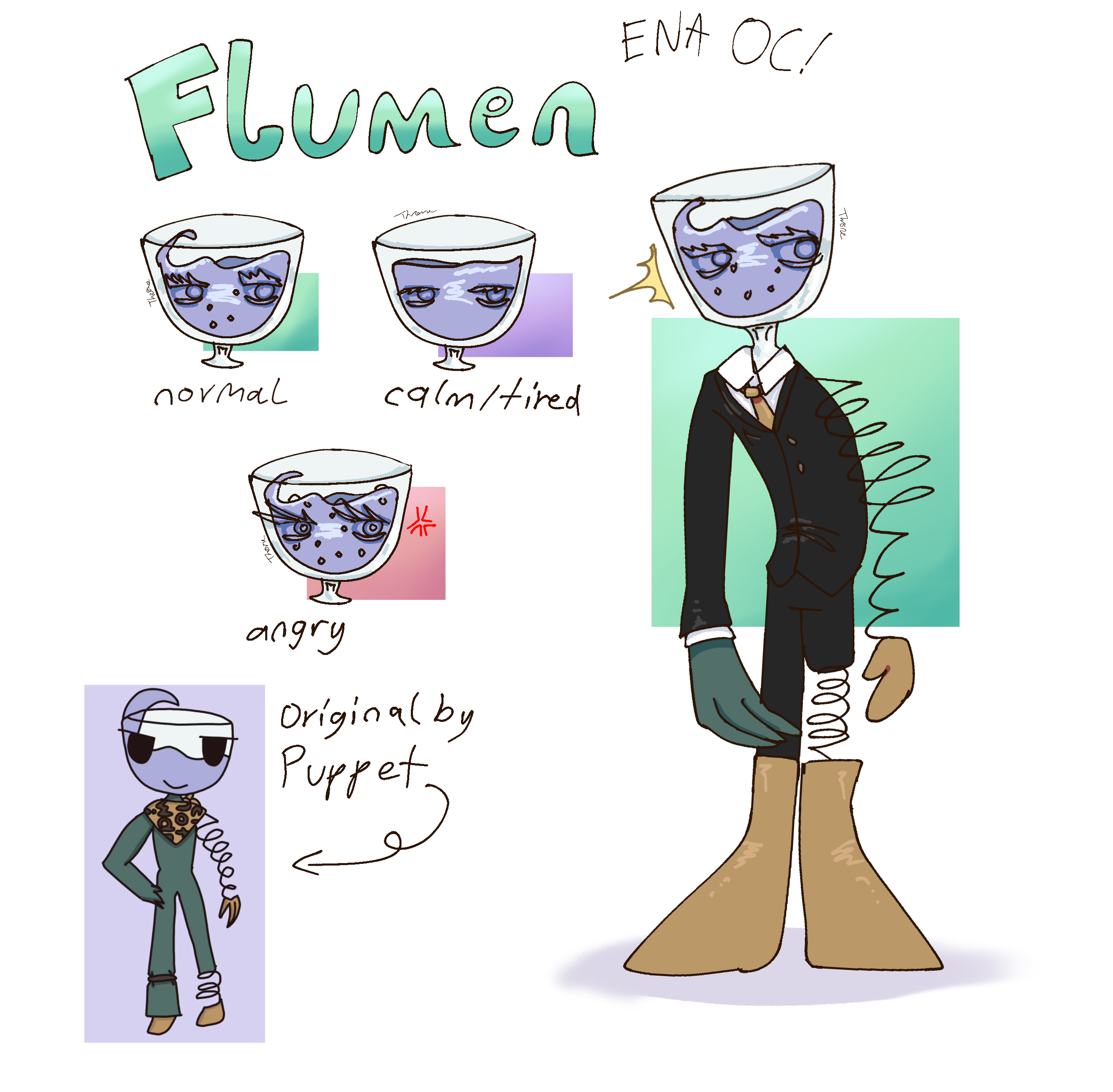 New ena oc my friend made (again) - ibisPaint