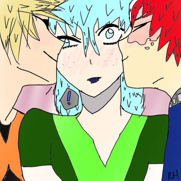 Aika X Katsuki X Shoto - ibisPaint