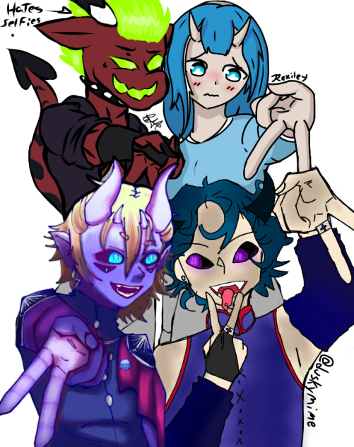 Demon OC Collab! - ibisPaint