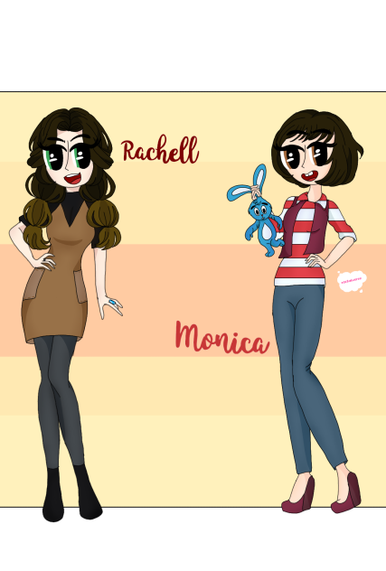 Rachel x mônica - ibisPaint