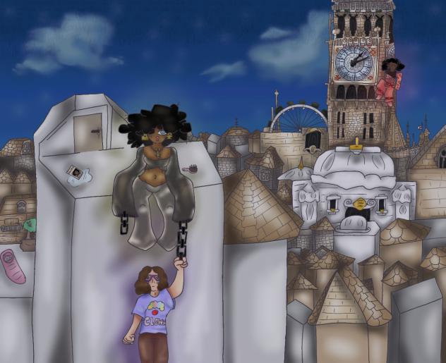 Rooftop Kerfunkle - ibisPaint