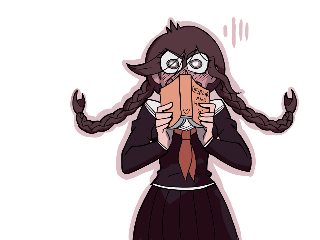 Toko fukawa helltaker art style - ibisPaint