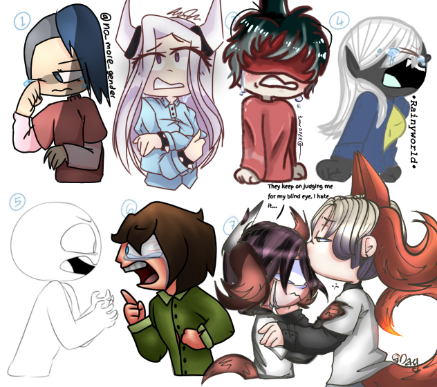 Sad Colab - ibisPaint