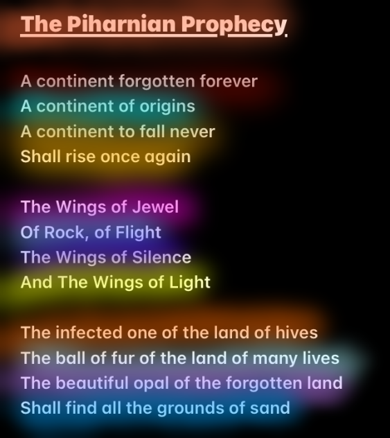 Wings of fire fan prophecy - ibisPaint