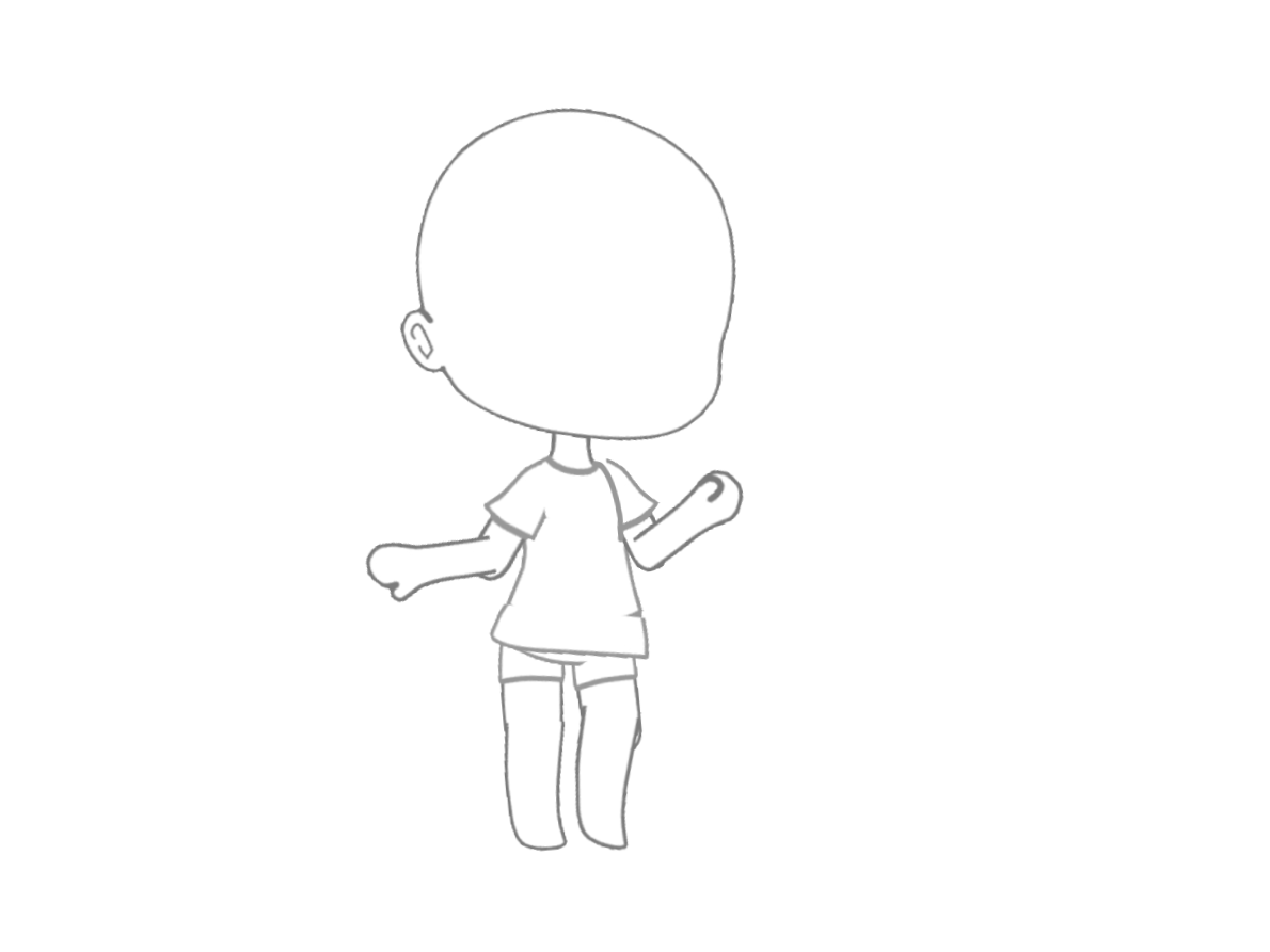 no layers no undo gacha pose - ibisPaint