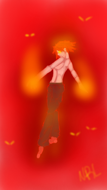 fiery rage - ibisPaint
