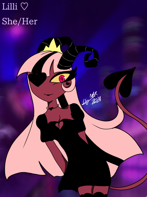 my imp oc! Lilli ♡.2024.03.23-09.20 - ibisPaint