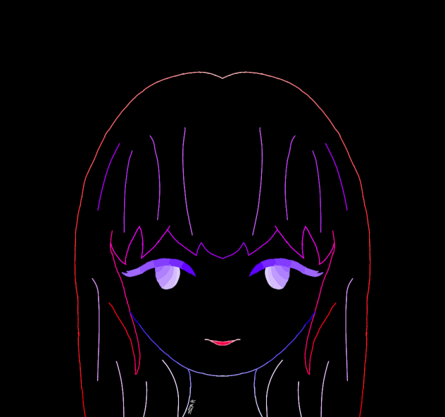 light in dark - ibisPaint