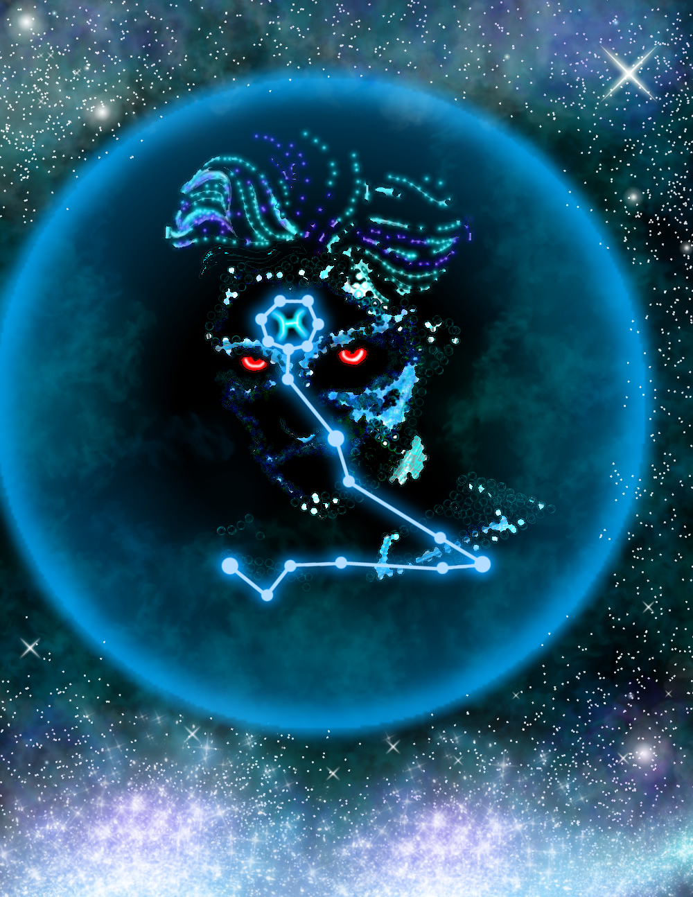 Darkside of the pieces - ibisPaint