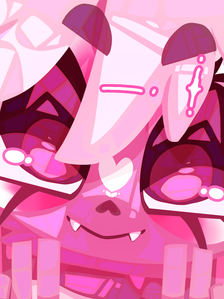 Pink bat thing - ibisPaint