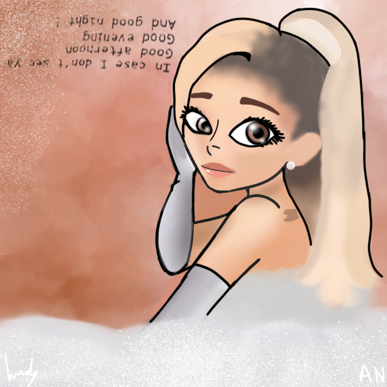 Ariana Grande Cartoon Fanart 🦋 Digital2 - ibisPaint