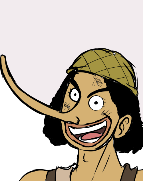usopp on crack - ibisPaint