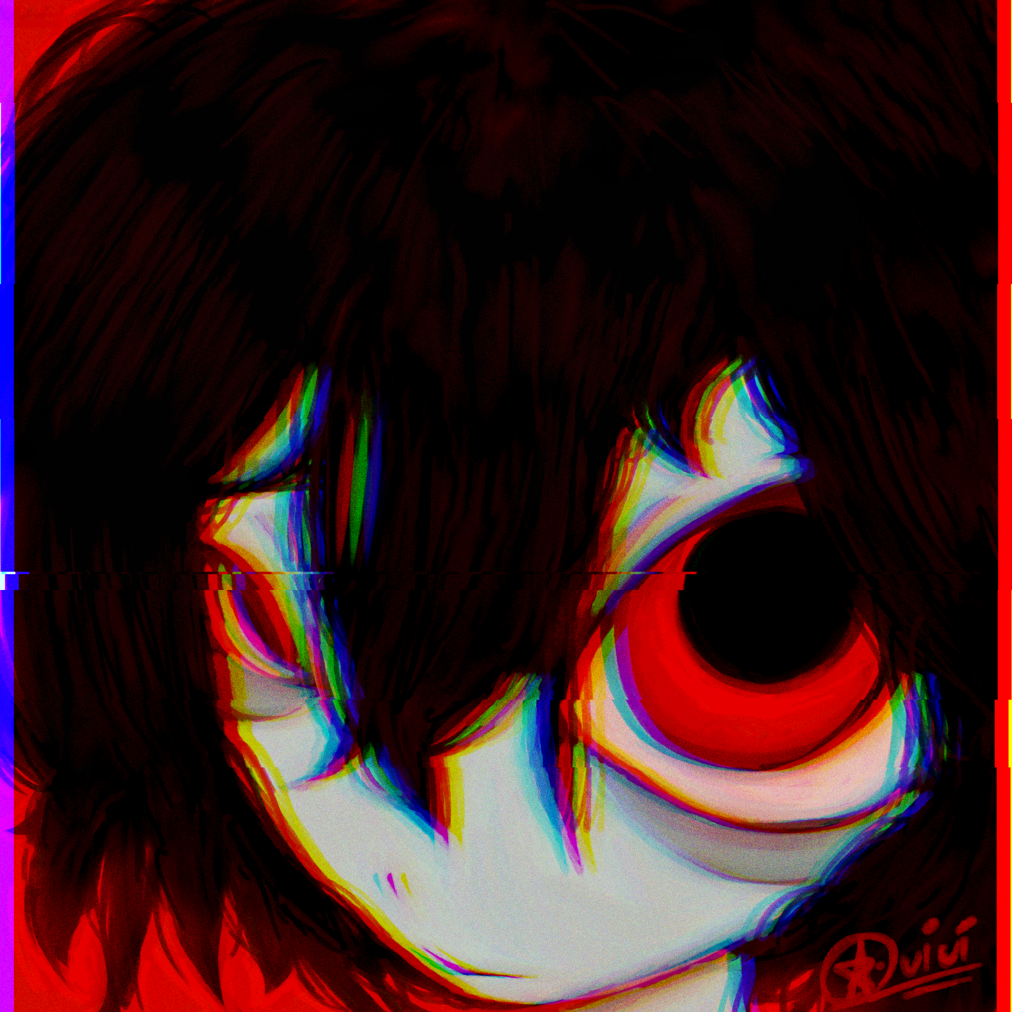 Stare (edited) - ibisPaint