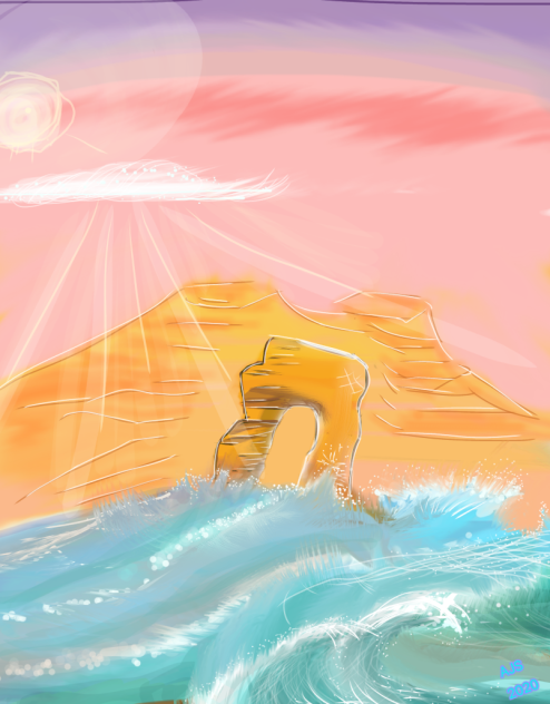 Twin island - ibisPaint