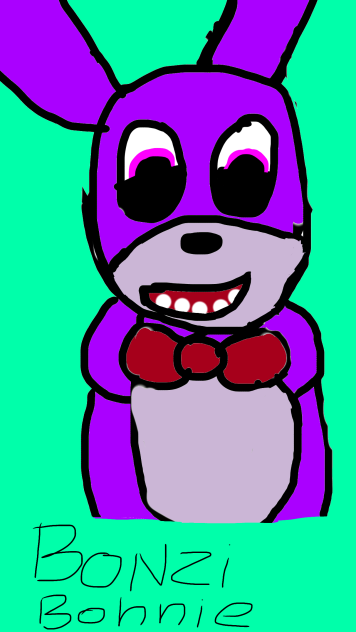 FNAF Bonzi Bonnie speed paint - ibisPaint