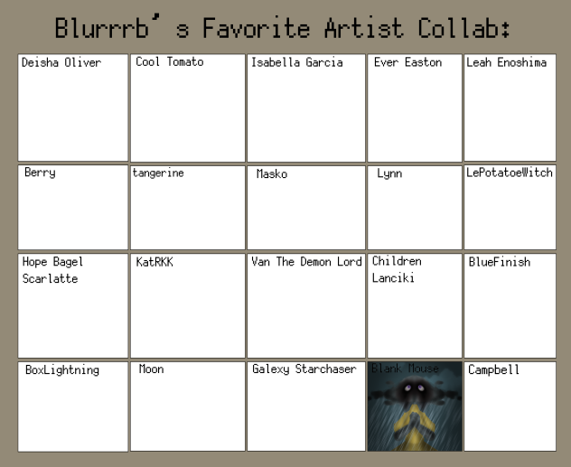 For Blurrrb's fav artist collab - ibisPaint