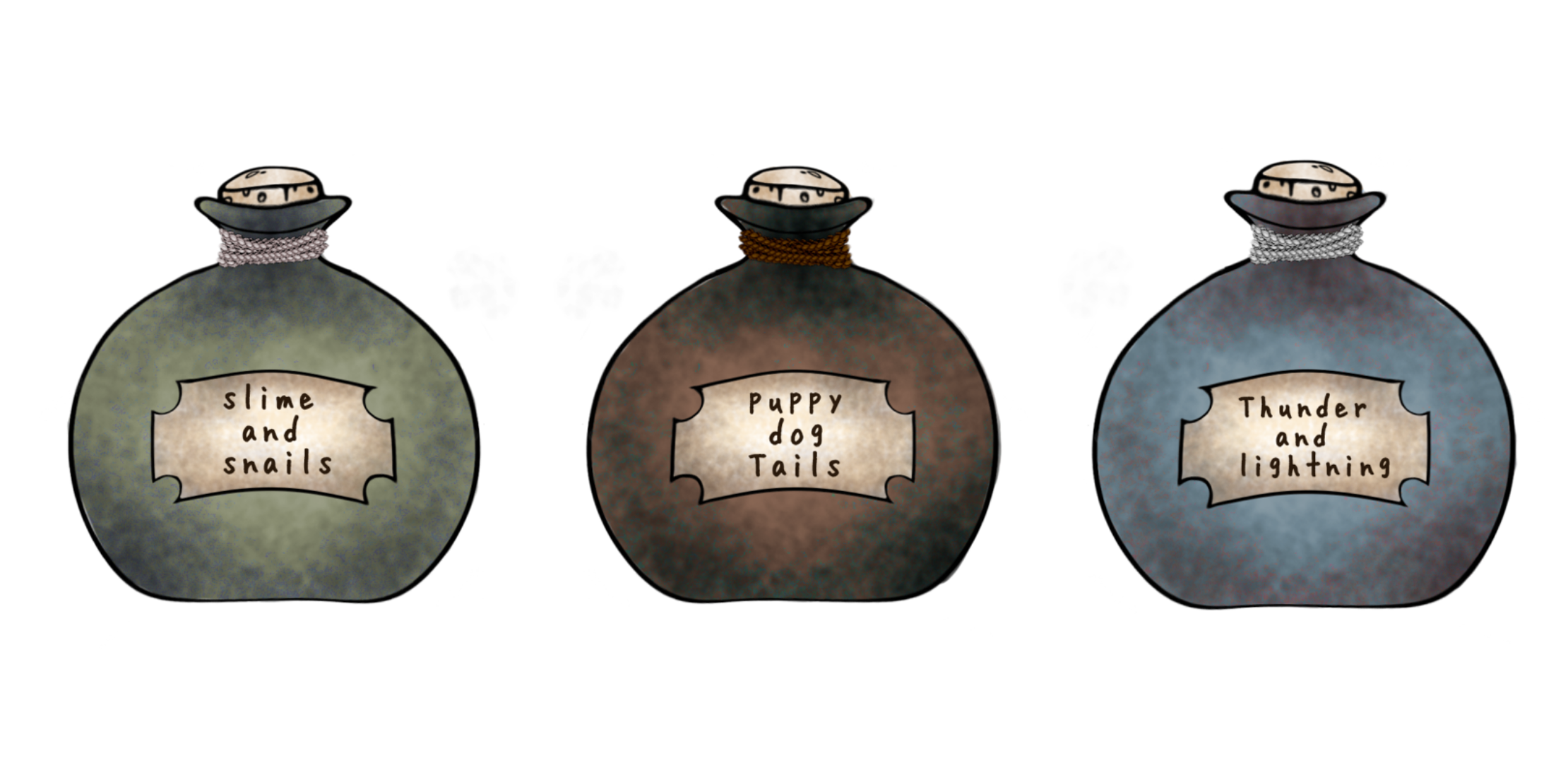 potion bottles - ibisPaint