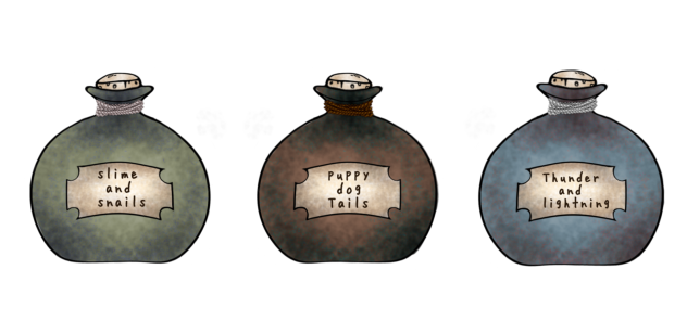 potion bottles - ibisPaint
